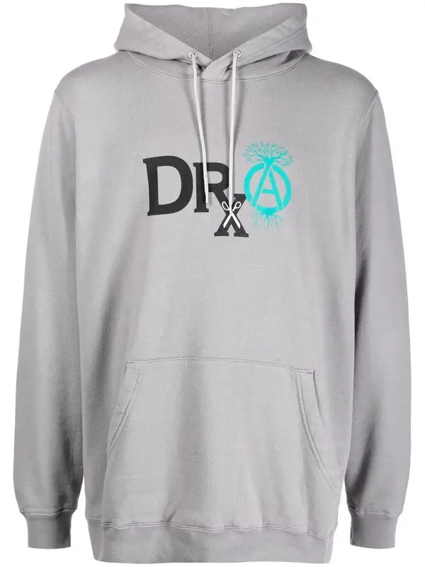 NEIGHBORHOOD Logo-print Hoodie - Grey