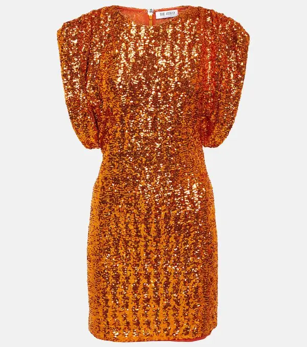 Attico Annie Sequined Minidress