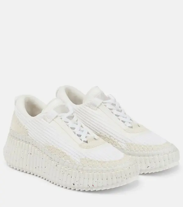Chloé Nama Sneakers - White