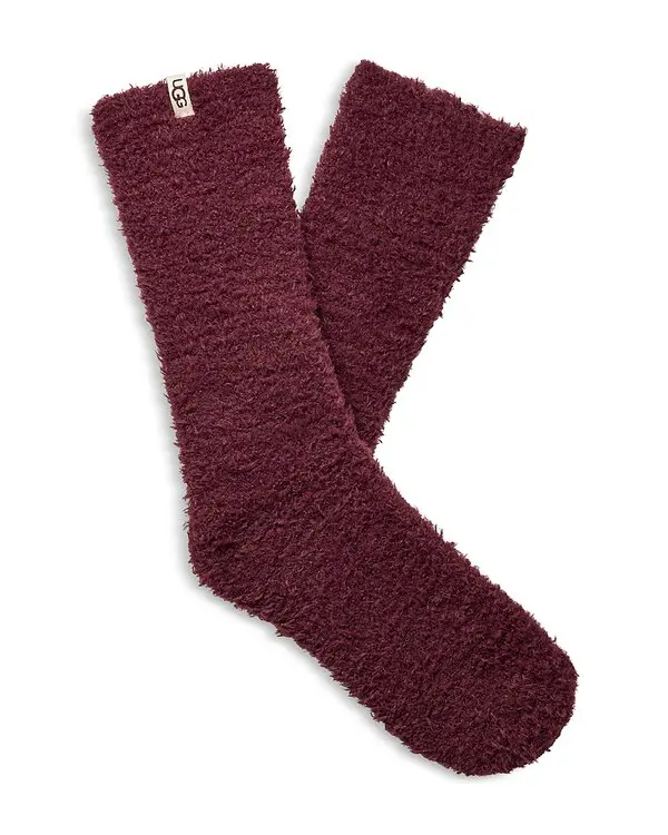 UGG Teddy Cozy Crew Socks - Wild Grape