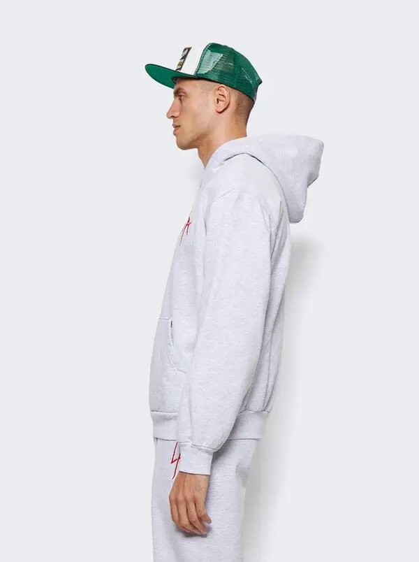 LOCAL AUTHORITY LA La Slash Hooded Fleece - Grey