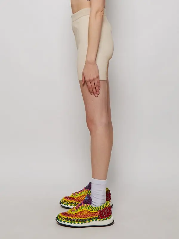 Jacquemus Le Short Arancia Stretch - Beige