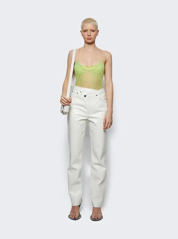 NENSI DOJAKA Gathered Cami Bodysuit