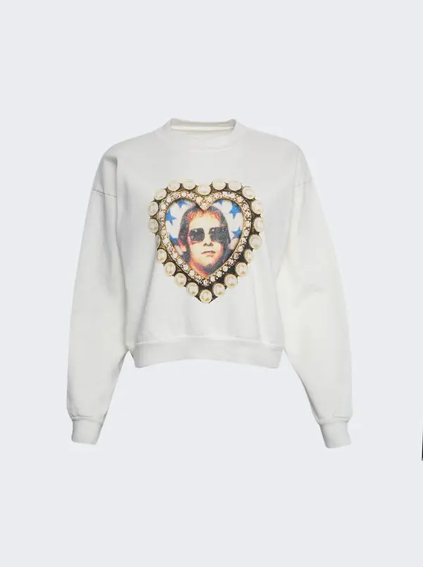THE WEBSTER X Elton John Printed Crewneck