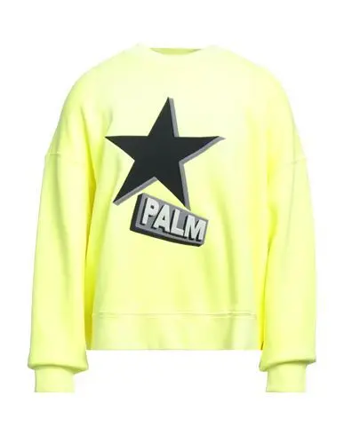 Palm Angels Sweatshirt With Appliqués And Embroidered Logo