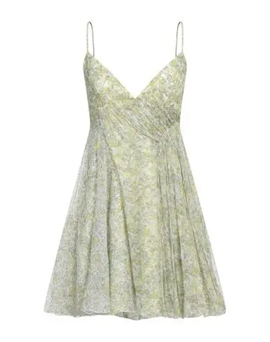 GIOVANNI BEDIN Mini Silk Dress - Yellow
