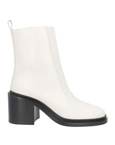 JIL SANDER Ankle Boots - Off White