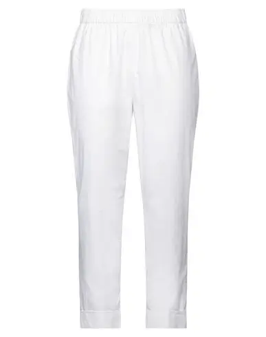 SEMICOUTURE Tapered Cotton Pants - White