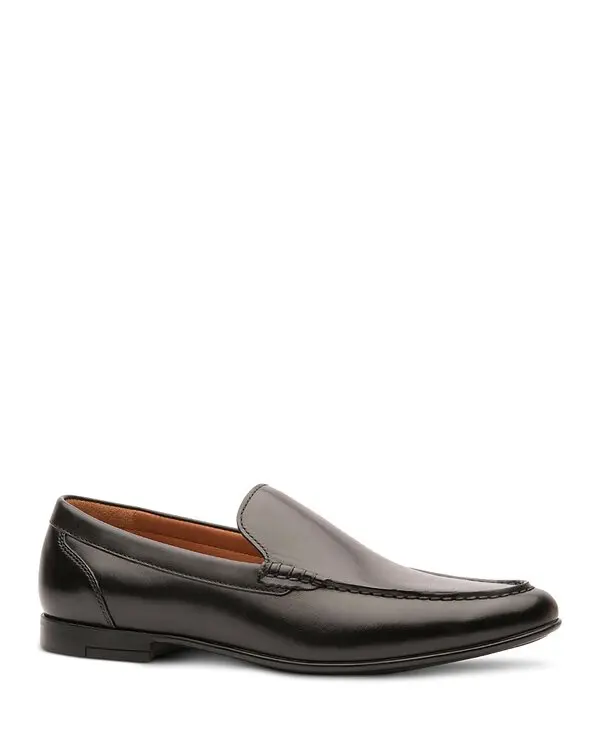 Gordon Rush Ashton Venetian Loafers - Black