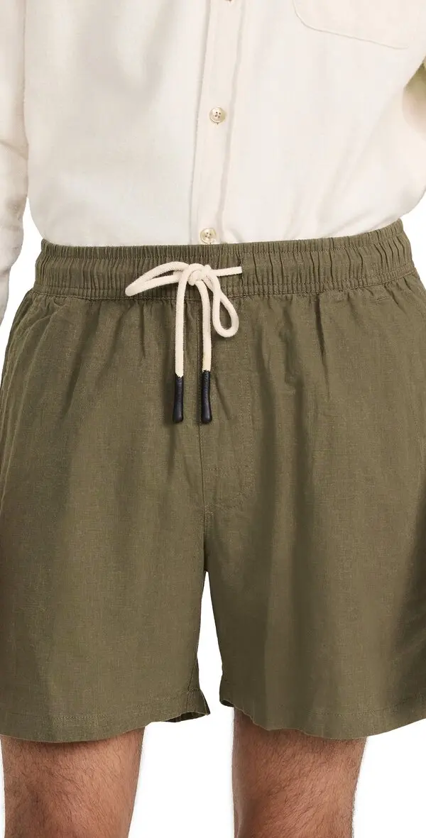 Oas Linen Blend Shorts