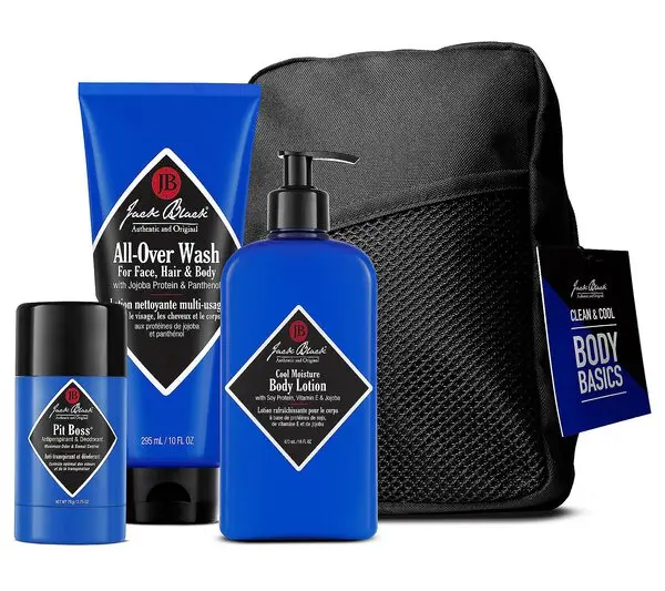 Jack Black Clean & Cool Body Basics Set