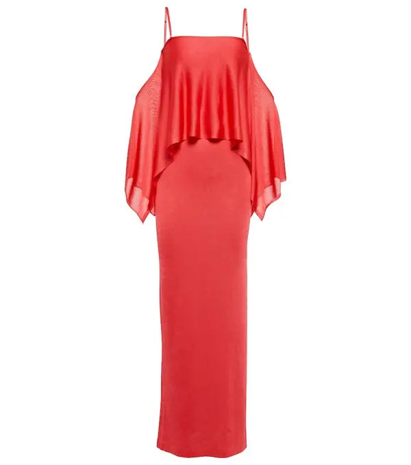 TOM FORD Side-slit Gown - Black