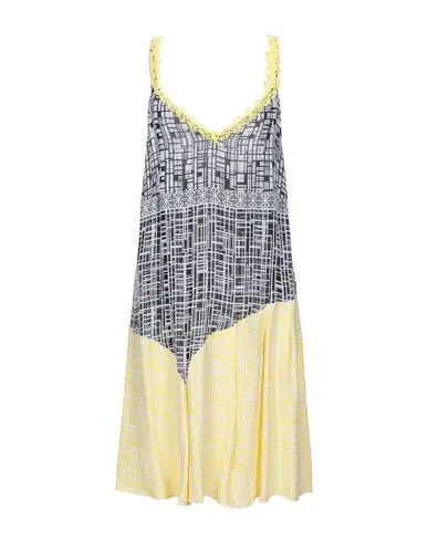 Byblos Flared Midi Dress - White
