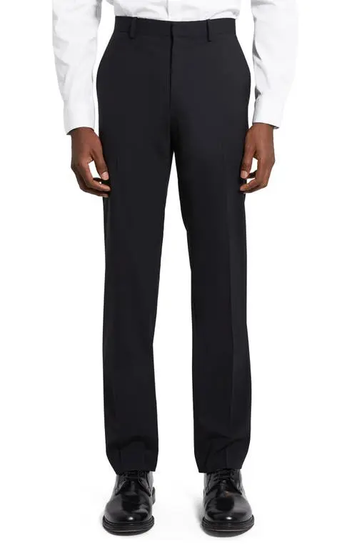 Theory Mayer Wool Dress Pants - Black - 001