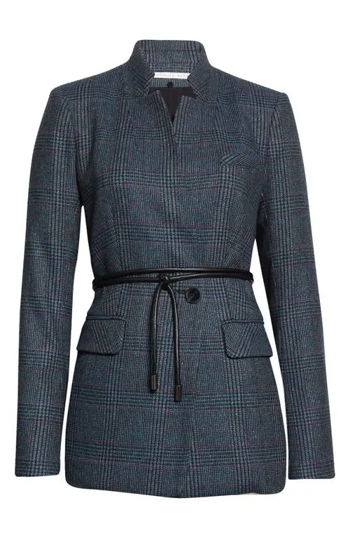 Veronica Beard Wilshire Plaid Dickey Jacket