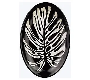 YOUNG'S INC. Young's Metal Palm Leaf Design Wall Decor