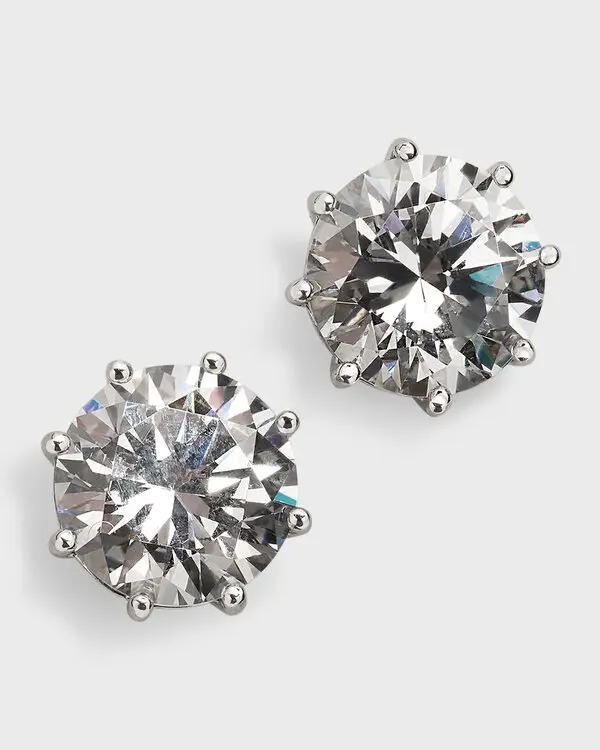 KENNETH JAY LANE Cubic Zirconia Stud Earrings