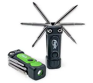 FLIPO As Is Set Of 8-in-1 Pocket Tools