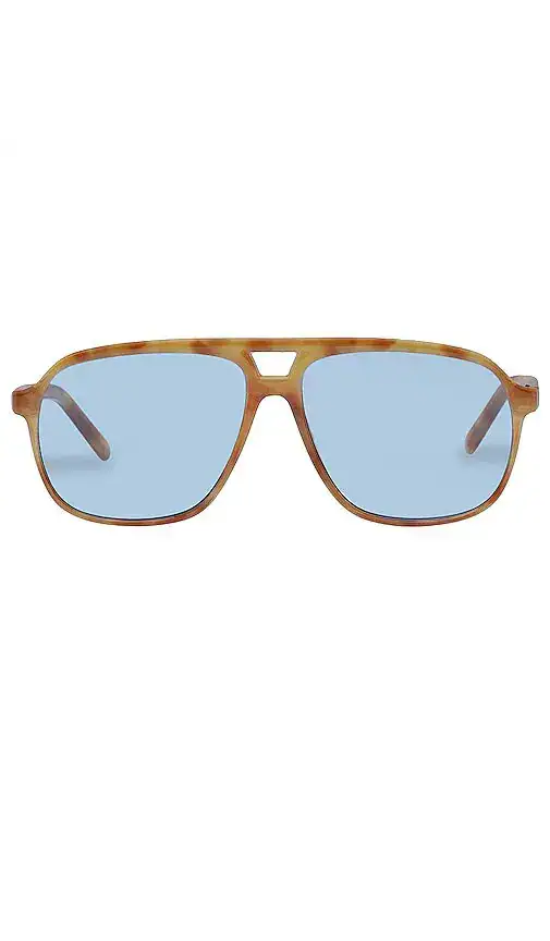 AIRE X Monoceros In Brown - Vintage Tort & Sky Blue Tint | Editorialist