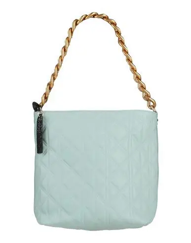 MY-BEST BAG Leather Quilted Tote - Blue