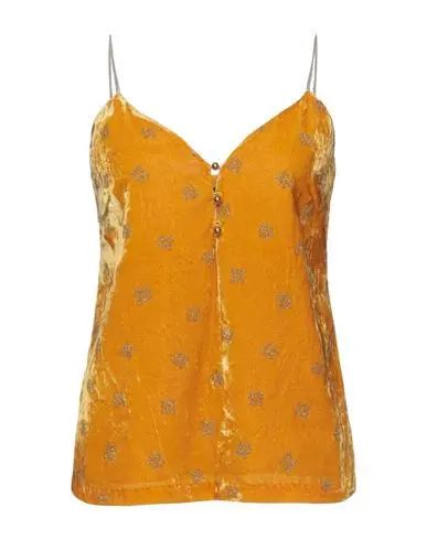 Pinko Viscose Blend Camisole - Yellow