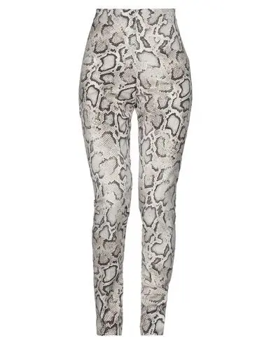 Pinko Animal Print Skinny Pants - White