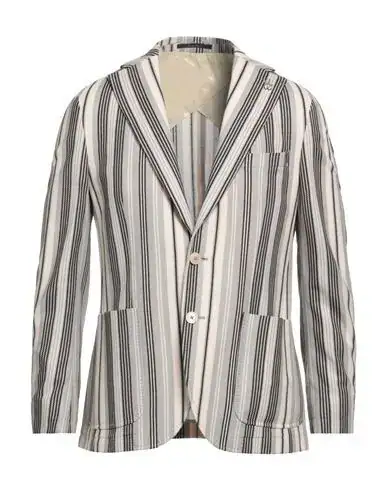 Blazer Homme Paoloni Noir Taille 52 - Single-breasted (un Bouton), Col à Revers, Neuf Sans étiquettes