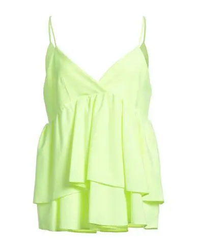 AGLINI Ruched Tiered Top