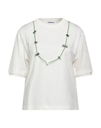 AMBUSH T-shirt In Cotton And Polyester - White