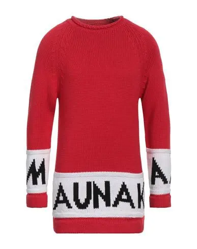MAUNA KEA Cotton Knit Sweater - Red