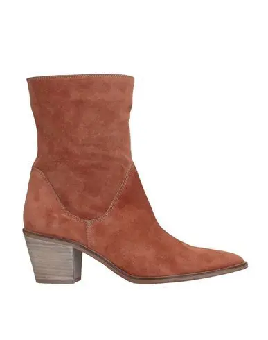 MARIAN Ankle Boots In Leather - Brown
