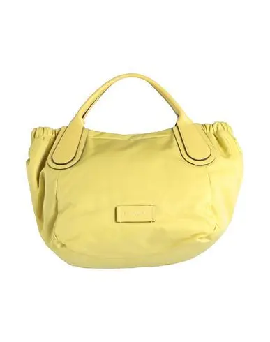 GIANNI CHIARINI Bowler Bag With Leather Detailing - Yellow