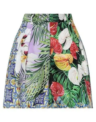 Dolce & Gabbana Silk Floral Print Shorts