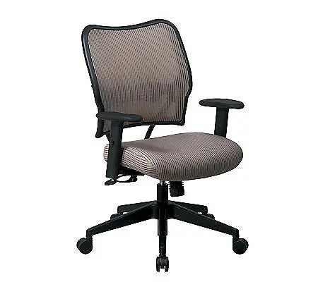 OFFICE STAR Taupe Deluxe Chair With Veraflex
