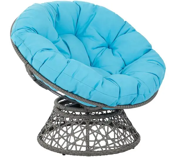 AVE SIX Papasan Chair With Cushion Ospd