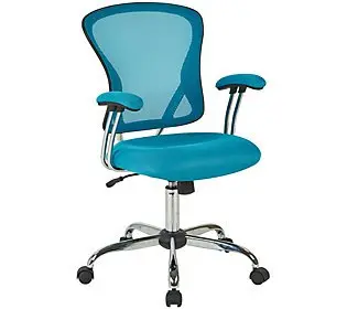 AVE SIX Juliana Task Chair With Mesh Fabric Seat By