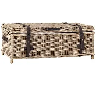 VALERIE PARR HILL Navarro Rattan Trunk Valerie
