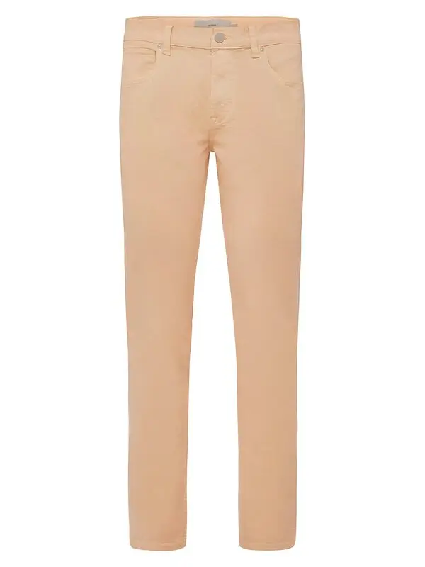 Hudson Jeans Blake Straight-leg Jeans - Cream | Editorialist