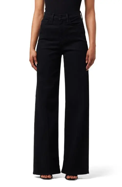 Joe's Jeans Joe's The Mia High Waist Wide Leg Jeans - Black