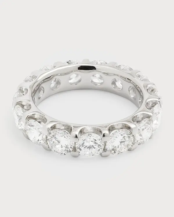Neiman Marcus Lab Grown Diamond 18k Eternity Ring - White Gold