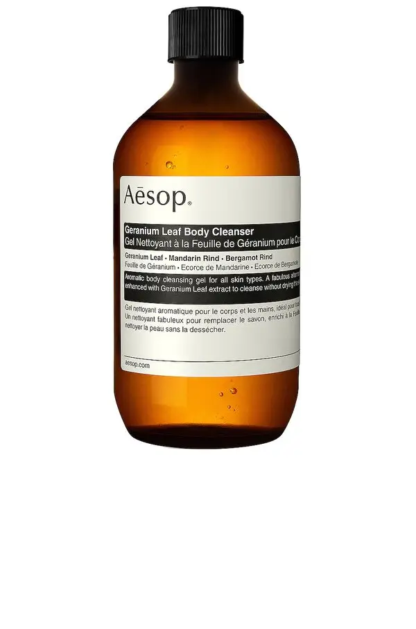Aesop Geranium Leaf Body Cleanser 500ml Refill With Screw Cap