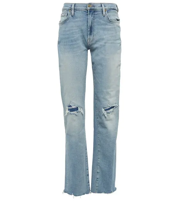 7 For All Mankind Ellie Mid-rise Jeans