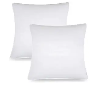 SUPERIOR Microfiber Down Alternative Euro Pillo W, 24 X 24