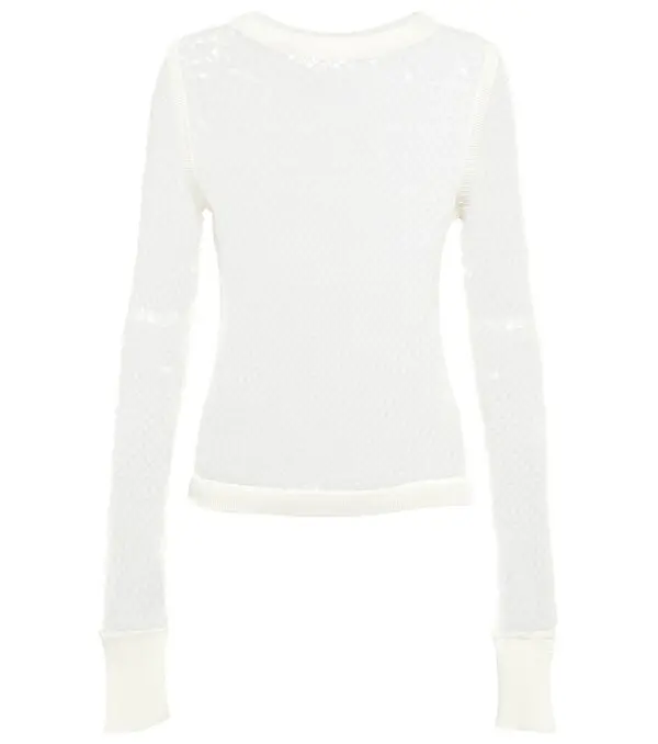 Jean Paul Gaultier Sequined Net Top