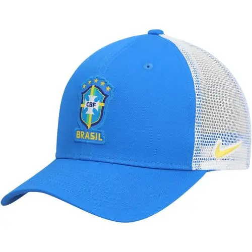 Nike Brazil National Team Classic99 Trucker Snapback Hat - Blue ...