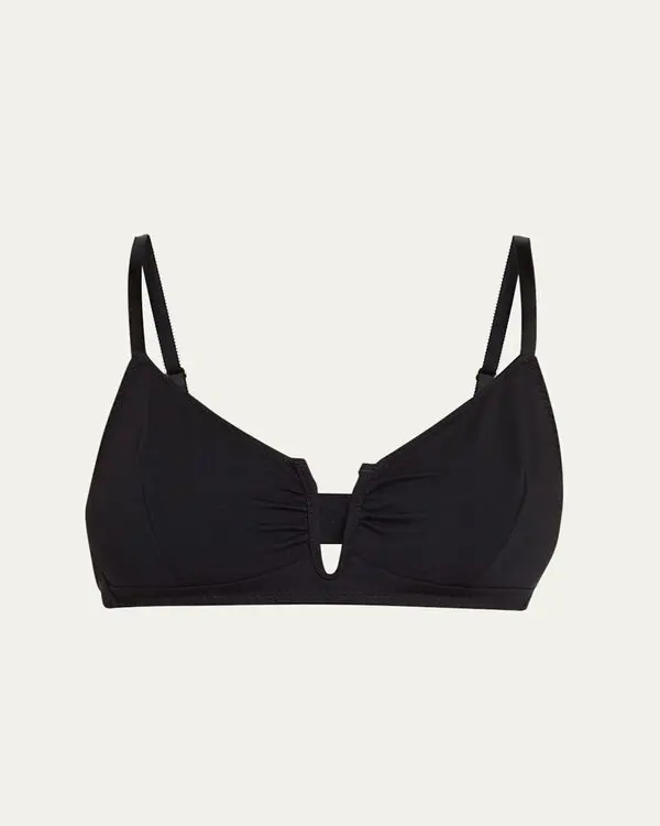VIDERIS LINGERIE Angela Ruched Wireless Bra - Shield