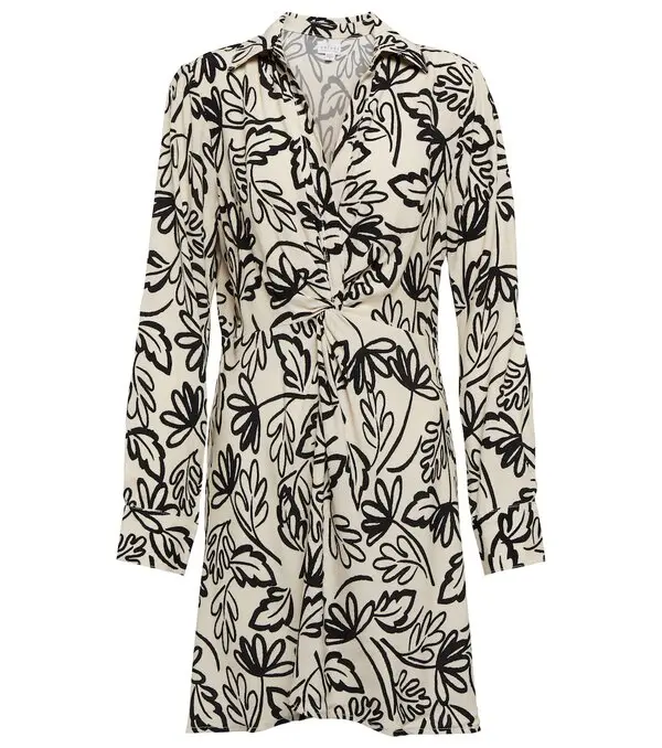 Velvet By Graham & Spencer Stephie Printed Mini Dress