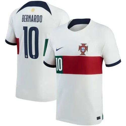 Nike Bernardo Silva Portugal National Team 2022/23 Away Breathe Stadium