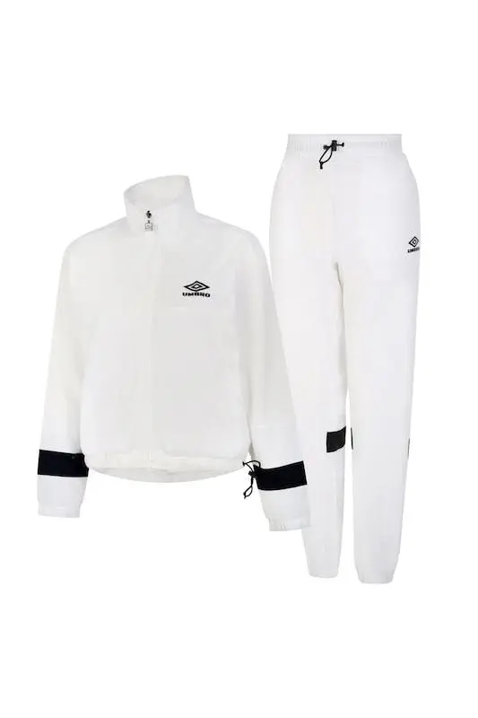 UMBRO Diamond Alliance Tracksuit - White | Editorialist