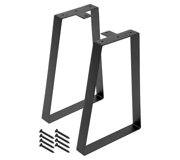 SORBUS Trapezoid Table Legs For Desk, Bench Or Table
